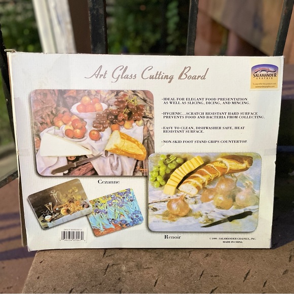 Salamander Graphix | Kitchen | Vintage Glass Cutting Board Wvan Gough ...